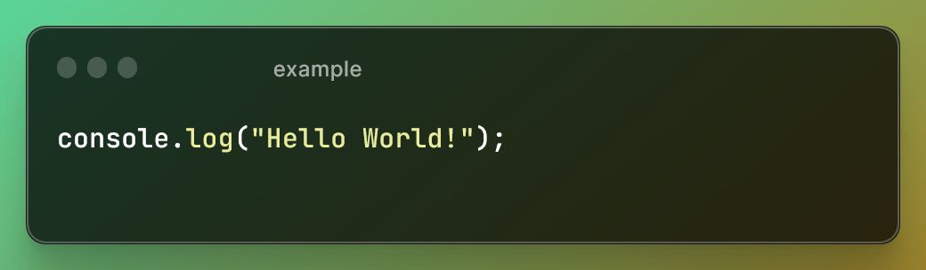 In JavaScript we print messages to the browser console using console ... In JavaScript we print messages to the browser console using console ...