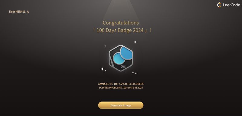 Nikhil Ambure on LinkedIn: #leetcode #100daysofcode #problemsolving # ... Nikhil Ambure on LinkedIn: #leetcode #100daysofcode #problemsolving # ...