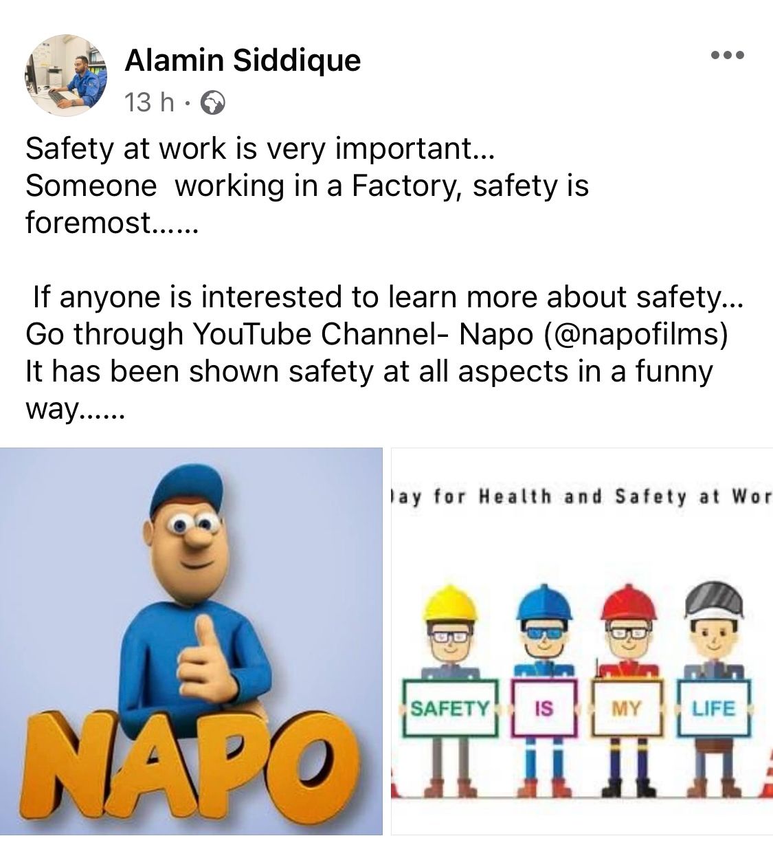 Alamin Siddique posted on LinkedIn Alamin Siddique posted on LinkedIn