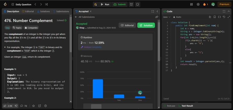 Day 38 of LeetCode Challenge | Vinay Trivedi posted on the topic | LinkedIn Day 38 of LeetCode Challenge | Vinay Trivedi posted on the topic | LinkedIn
