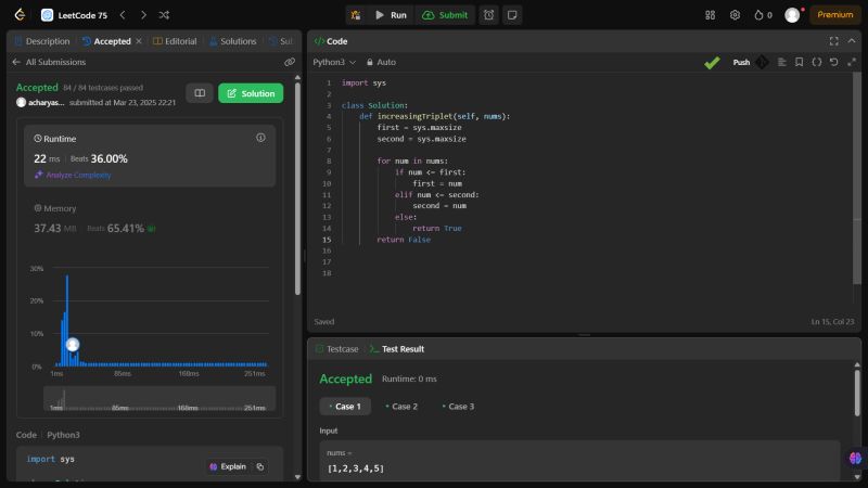 #leetcode #codingchallenge #leetcode75 #python #dsa #neverstoplearning ... #leetcode #codingchallenge #leetcode75 #python #dsa #neverstoplearning ...