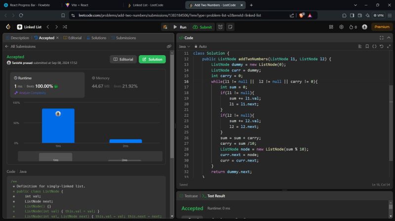 Tanishk Prasad on LinkedIn: #leetcodechallenge #30daysofcode #codingjourney Tanishk Prasad on LinkedIn: #leetcodechallenge #30daysofcode #codingjourney