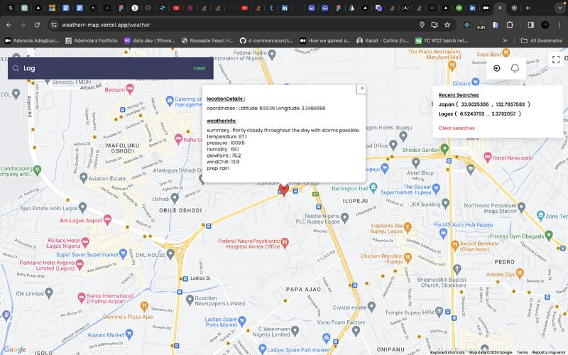 Samuel Oyewole on LinkedIn: #react #nextjs #googlemap #frontend #mongo Samuel Oyewole on LinkedIn: #react #nextjs #googlemap #frontend #mongo
