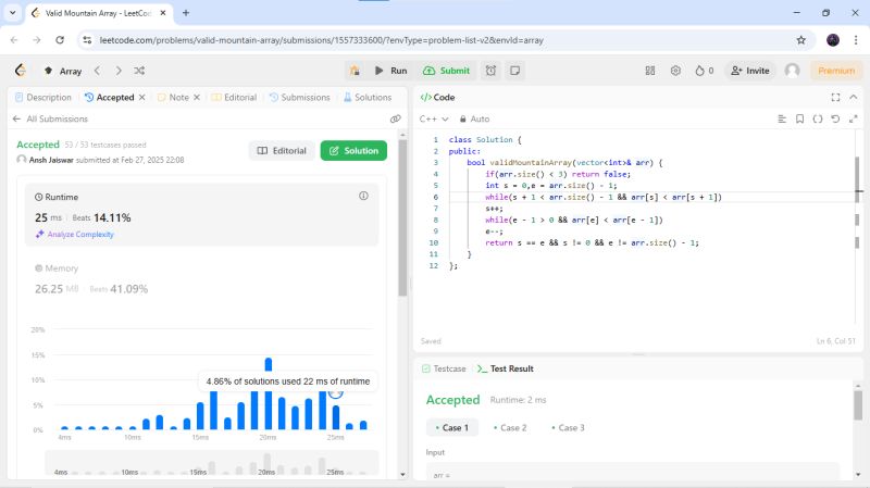 #leetcode #cplusplus #problemsolving #100daysofcode #codingchallenge # ... #leetcode #cplusplus #problemsolving #100daysofcode #codingchallenge # ...