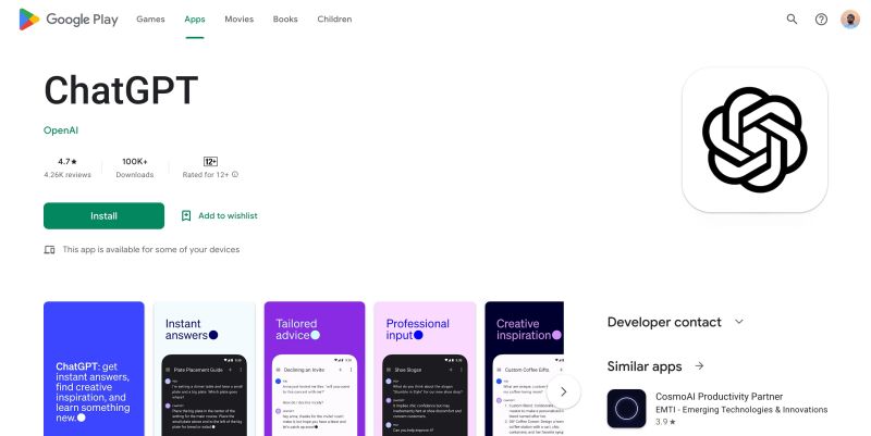 Mohit Mayank on LinkedIn: #chatgpt #openai #android #androidapp #ai # ... Mohit Mayank on LinkedIn: #chatgpt #openai #android #androidapp #ai # ...