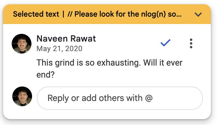 #softwareengineering #dsa #placements | Naveen Rawat | 15 comments #softwareengineering #dsa #placements | Naveen Rawat | 15 comments