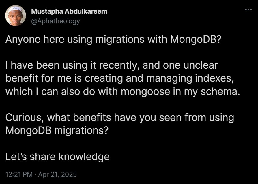#mongodb #mongoose #nodejs #expressjs #backenddevelopment… | Mustapha ... #mongodb #mongoose #nodejs #expressjs #backenddevelopment… | Mustapha ...