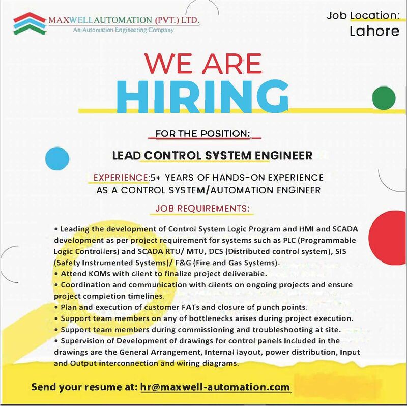 Maxwell Automation Pvt Ltd on LinkedIn: #hiring #automation # ... Maxwell Automation Pvt Ltd on LinkedIn: #hiring #automation # ...