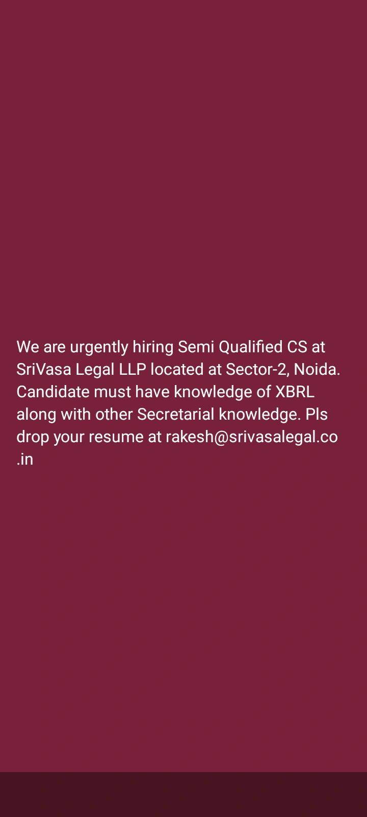 Jyoti Mittal on LinkedIn: Hiring ! Hiring ! Hiring Jyoti Mittal on LinkedIn: Hiring ! Hiring ! Hiring