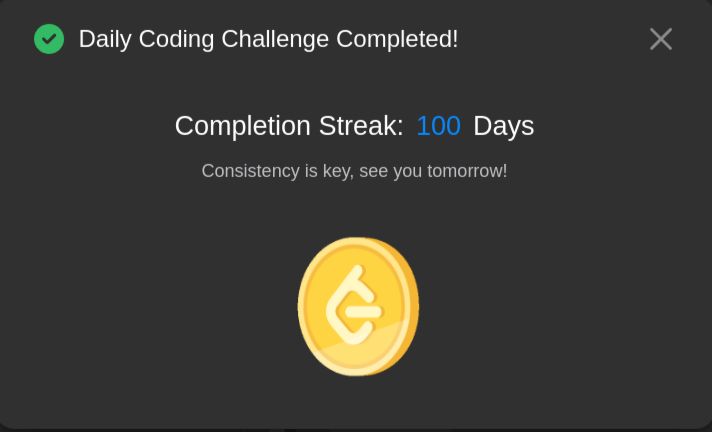 Sahil Parmar on LinkedIn: #leetcode #leetcodestreak #leetcode100days # ... Sahil Parmar on LinkedIn: #leetcode #leetcodestreak #leetcode100days # ...