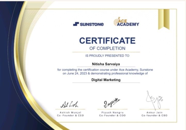 Nitisha Sarvaiya on LinkedIn: I am very happy that after all I have ... Nitisha Sarvaiya on LinkedIn: I am very happy that after all I have ...