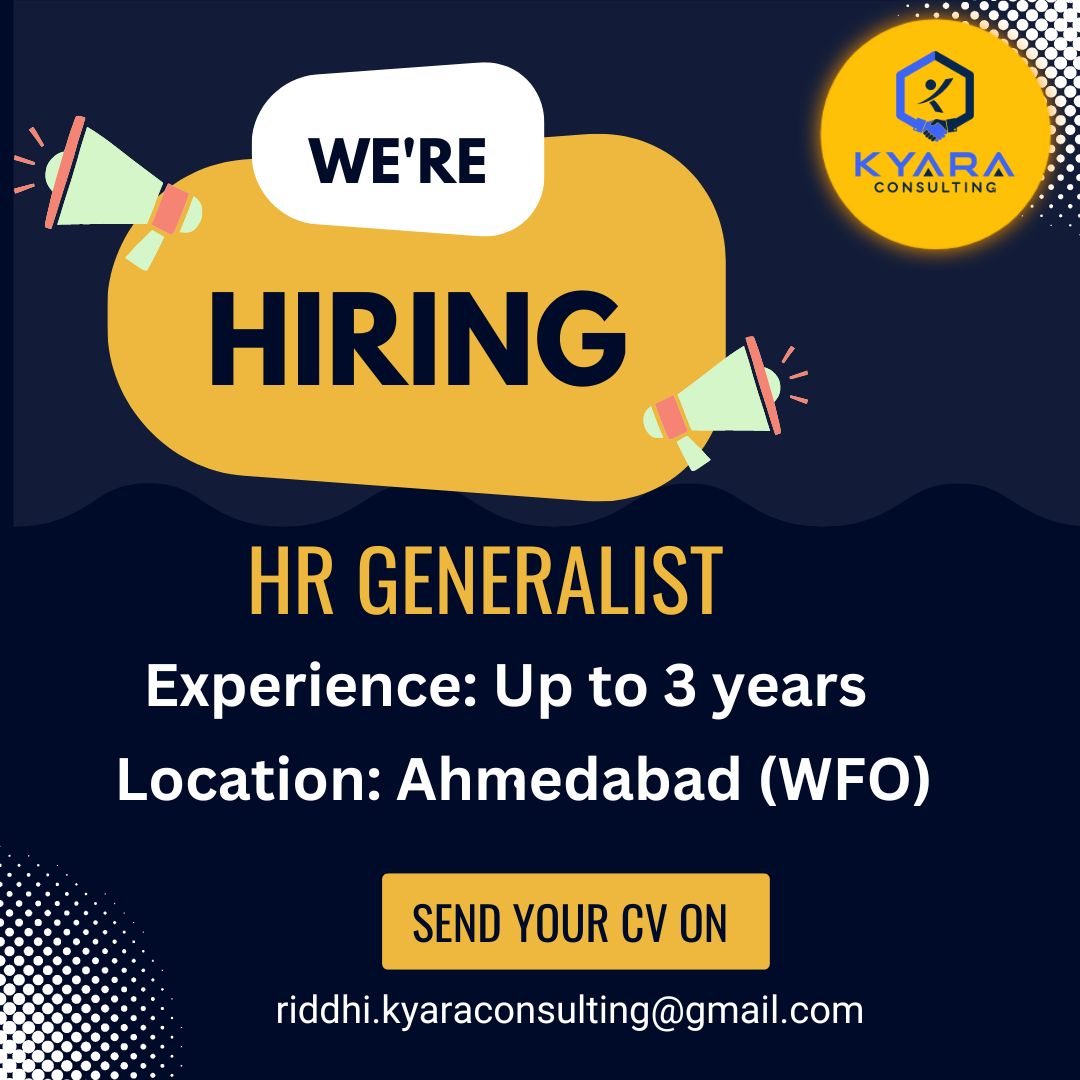 #hrexecutive #generalist #hrmanager #ahmedabadjobs #ahmedabaditjobs ... #hrexecutive #generalist #hrmanager #ahmedabadjobs #ahmedabaditjobs ...