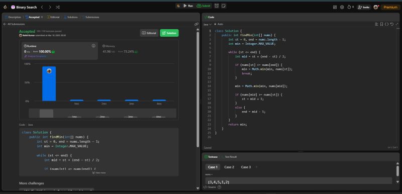 #leetcode #codingchallenge #dsa #binarysearch #problemsolving #java # ... #leetcode #codingchallenge #dsa #binarysearch #problemsolving #java # ...