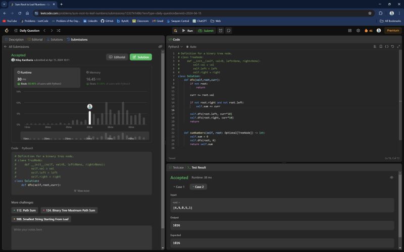 Nilay Kantharia on LinkedIn: #day39 #100daysofcode #leetcode #geeksforgeeks Nilay Kantharia on LinkedIn: #day39 #100daysofcode #leetcode #geeksforgeeks