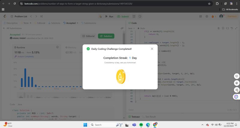 ANJALI RAWAT on LinkedIn: #100daysofcode #codingjourney #leetcode #java ... ANJALI RAWAT on LinkedIn: #100daysofcode #codingjourney #leetcode #java ...