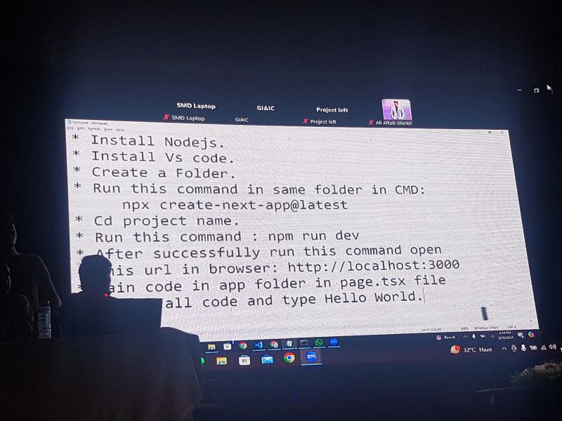 How I learned NEXT.JS and print HELLO WORLD | Nofil Shoaib posted on ... How I learned NEXT.JS and print HELLO WORLD | Nofil Shoaib posted on ...