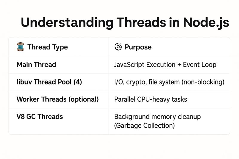#nodejs #javascript #devtips #performance #backend #threads | Vaibhav Saini #nodejs #javascript #devtips #performance #backend #threads | Vaibhav Saini