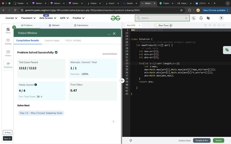 #100daysofcode #geeksforgeeks #java #dynamicprogramming… | Tanisha Jain #100daysofcode #geeksforgeeks #java #dynamicprogramming… | Tanisha Jain