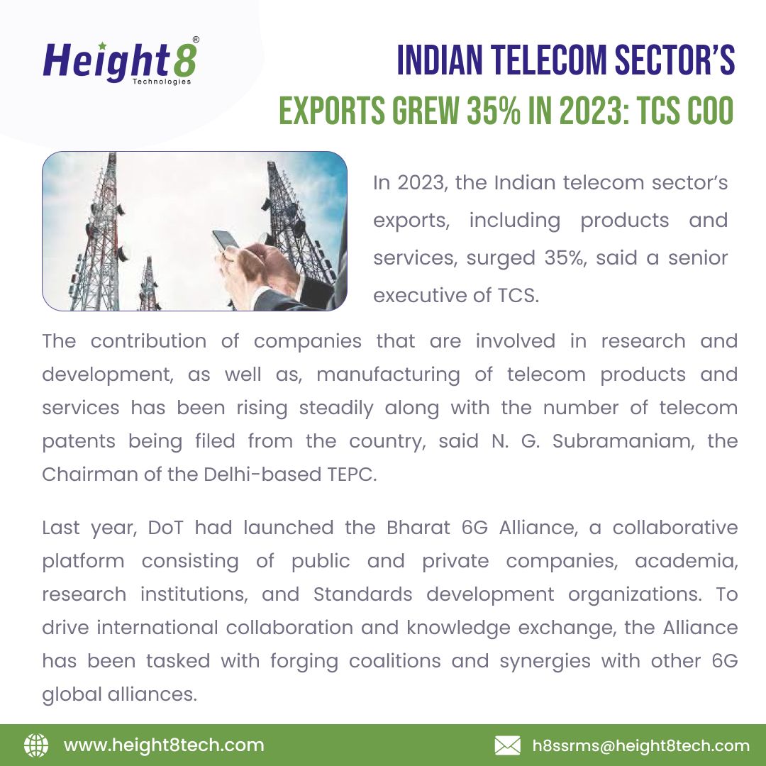Height8 Technologies Pvt. Ltd. on LinkedIn: #telecomnews #telecom # ... Height8 Technologies Pvt. Ltd. on LinkedIn: #telecomnews #telecom # ...