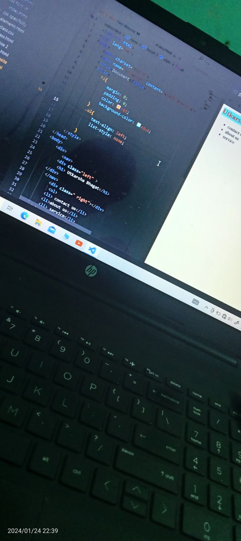 Kirti Parchake on LinkedIn: Day 08/100 of my web development journey ... Kirti Parchake on LinkedIn: Day 08/100 of my web development journey ...