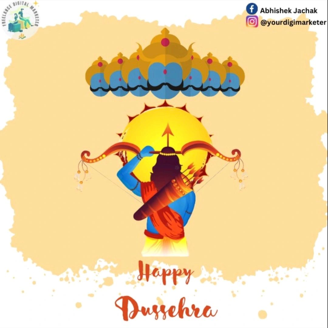 Abhishek Jachak on LinkedIn: #dussehra #conquered #happydussehra # ... Abhishek Jachak on LinkedIn: #dussehra #conquered #happydussehra # ...