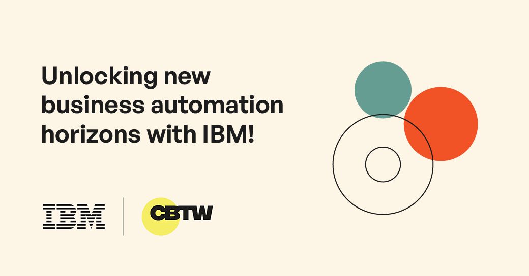 Charly Cohen on LinkedIn: CBTW and IBM Join Forces to Unlock New ... Charly Cohen on LinkedIn: CBTW and IBM Join Forces to Unlock New ...