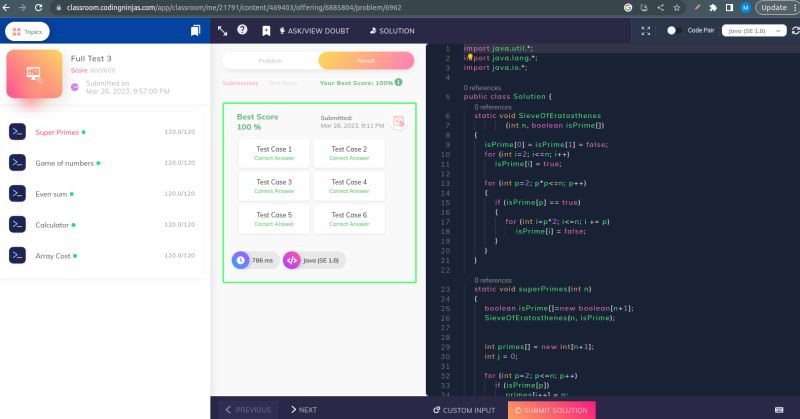 Day 22 of my coding challenge: Super Primes | Mayur Jadhav posted on ... Day 22 of my coding challenge: Super Primes | Mayur Jadhav posted on ...