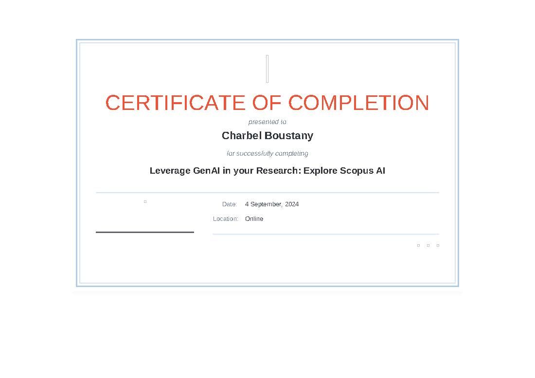 Charbel Boustany Ph.D. on LinkedIn: A new promising tool from Elsevier ... Charbel Boustany Ph.D. on LinkedIn: A new promising tool from Elsevier ...