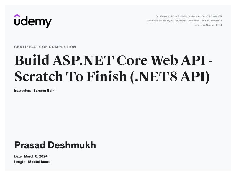 Prasad Deshmukh on LinkedIn: #webapi #aspnetcore #authorization # ... Prasad Deshmukh on LinkedIn: #webapi #aspnetcore #authorization # ...