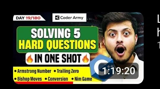 Samagra Jaiswal on LinkedIn: #coderarmy #codeoftheday #coding # ... Samagra Jaiswal on LinkedIn: #coderarmy #codeoftheday #coding # ...