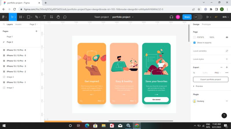 My first hi-fi design (with Figma) involves an effort to replicate the ... My first hi-fi design (with Figma) involves an effort to replicate the ...