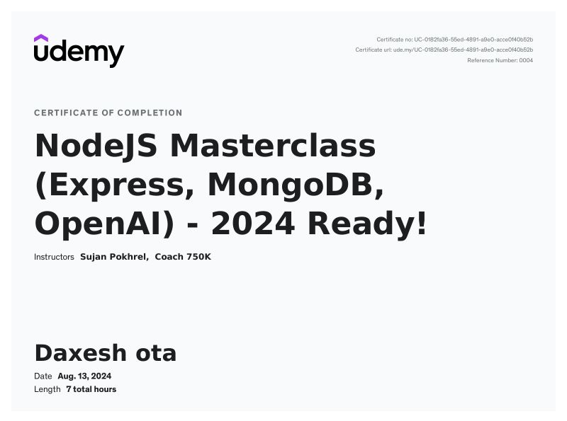 Daxesh Ota on LinkedIn: #reactjs #javascript #nodejs #expressjs # ... Daxesh Ota on LinkedIn: #reactjs #javascript #nodejs #expressjs # ...