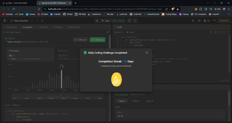 Raghav Mahajan on LinkedIn: 🚀 Day 78/100 of #100DaysOfCode Today, I ... Raghav Mahajan on LinkedIn: 🚀 Day 78/100 of #100DaysOfCode Today, I ...