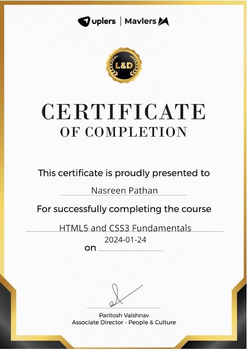 Nasreen Pathan on LinkedIn: #html #webdevelopment #continuouslearning # ... Nasreen Pathan on LinkedIn: #html #webdevelopment #continuouslearning # ...
