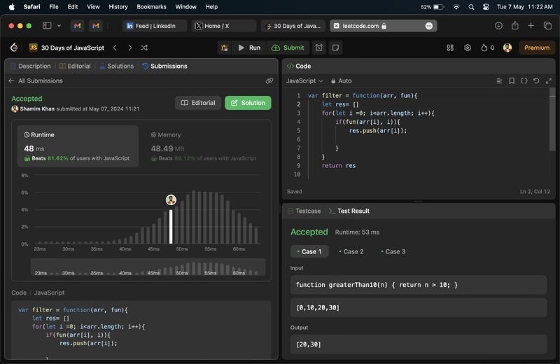 Shamim Khan on LinkedIn: #30daysofjavascript #leetcode #30daychallenge ... Shamim Khan on LinkedIn: #30daysofjavascript #leetcode #30daychallenge ...