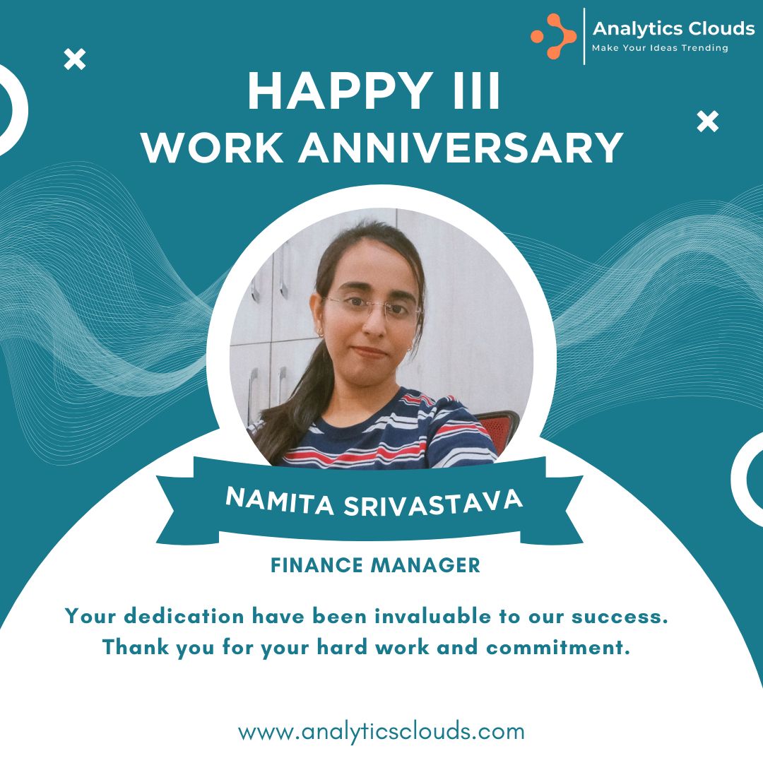 Subham Negi on LinkedIn: #analyticsclouds #congratulations #3years Subham Negi on LinkedIn: #analyticsclouds #congratulations #3years