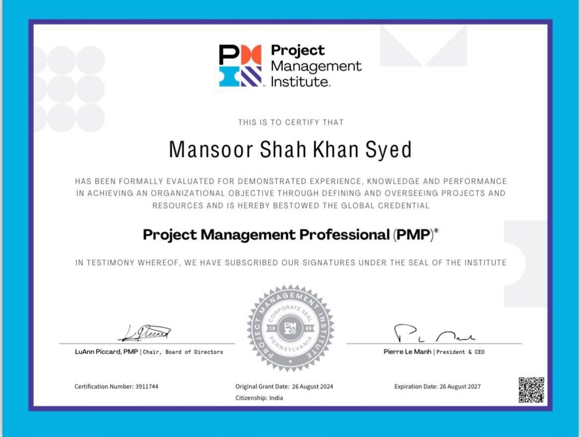 Zaheer Awan on LinkedIn: Bravo Mansoor Syed! Congratulations on your ... Zaheer Awan on LinkedIn: Bravo Mansoor Syed! Congratulations on your ...