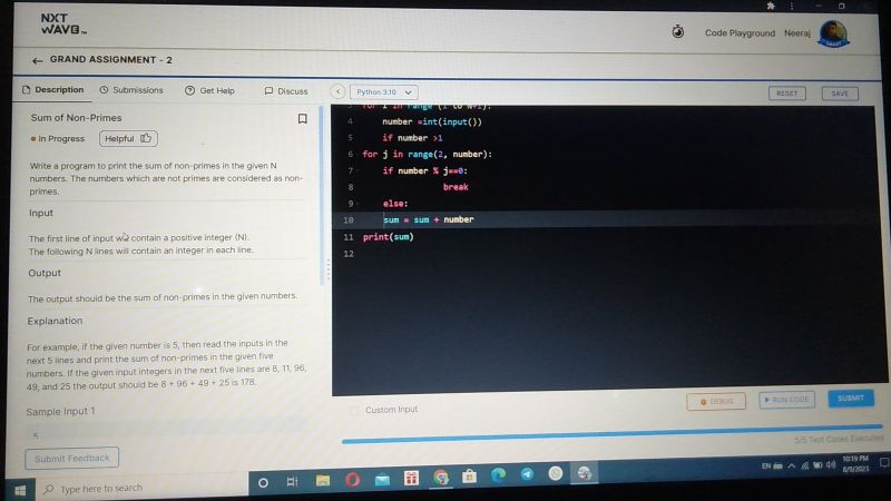 Neeraj Nishad on LinkedIn: #nxtwaveteam #nxtwaveccbp #nxtwaverahulattuluri Neeraj Nishad on LinkedIn: #nxtwaveteam #nxtwaveccbp #nxtwaverahulattuluri
