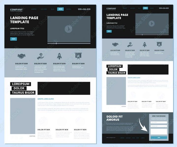 Khulkarjiyo Design on LinkedIn: Landing wireframe. Internet web page ui ... Khulkarjiyo Design on LinkedIn: Landing wireframe. Internet web page ui ...