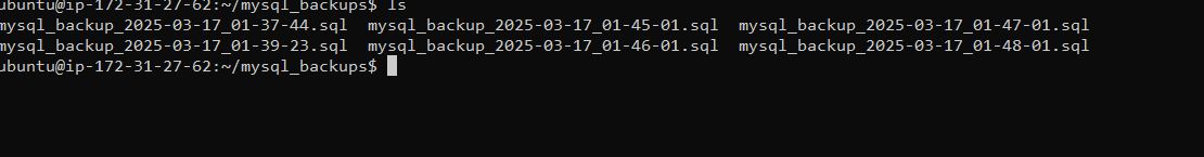 Automated MySQL backups with Bash & Cron | zarak shah posted on the ... Automated MySQL backups with Bash & Cron | zarak shah posted on the ...
