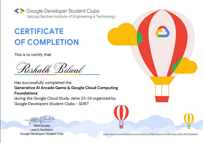 Rishabh Bilwal on LinkedIn: #ai #gamedev #googlecloud #cloudcomputing # ... Rishabh Bilwal on LinkedIn: #ai #gamedev #googlecloud #cloudcomputing # ...