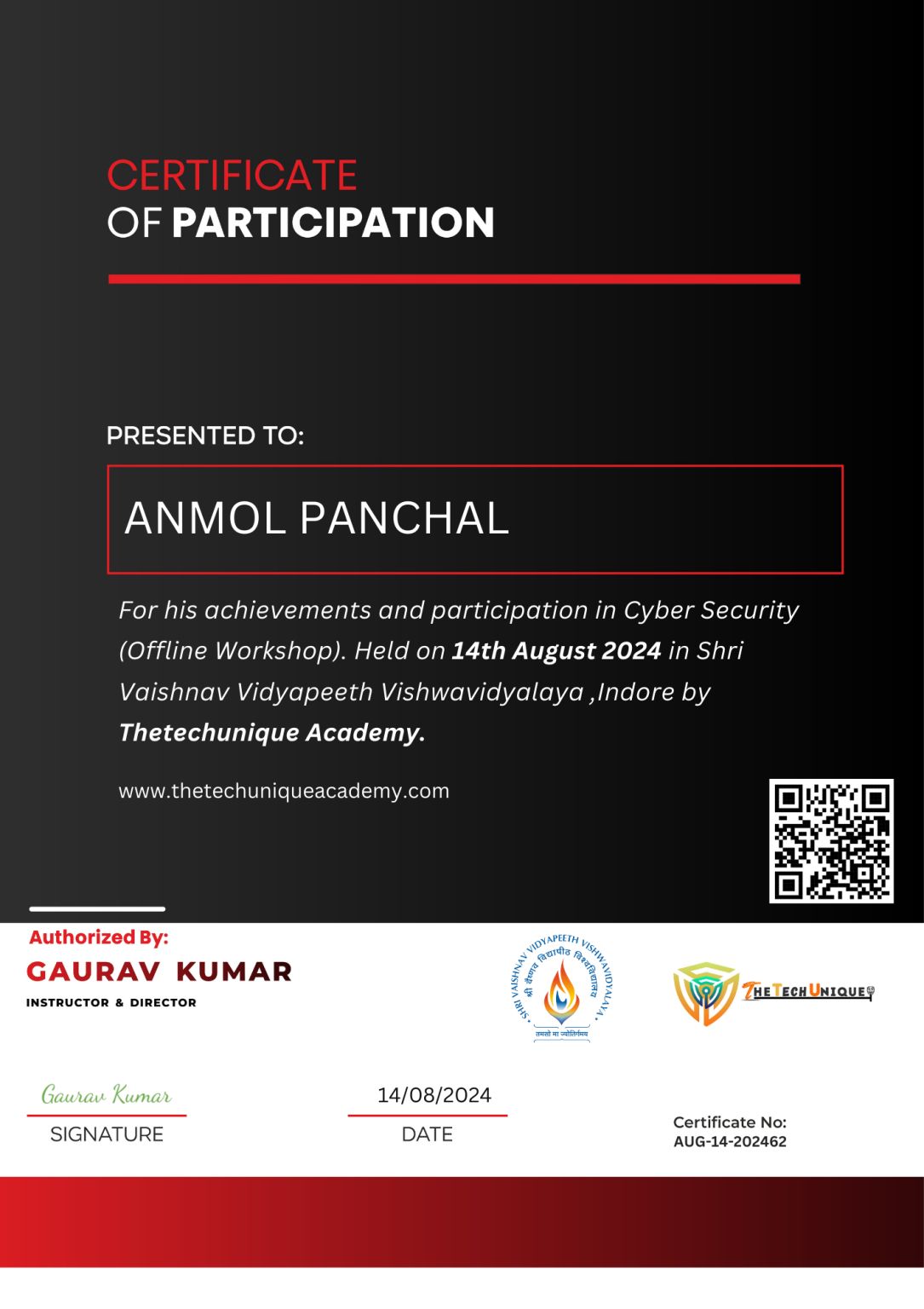 Anmol Panchal on LinkedIn: #svvv #thetechuniqueacademy #thetechunique Anmol Panchal on LinkedIn: #svvv #thetechuniqueacademy #thetechunique