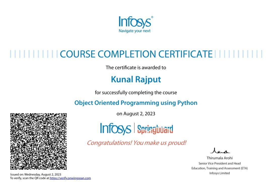 Kunal Rajput on LinkedIn: #informationtechnology #oops #oopsconcepts Kunal Rajput on LinkedIn: #informationtechnology #oops #oopsconcepts
