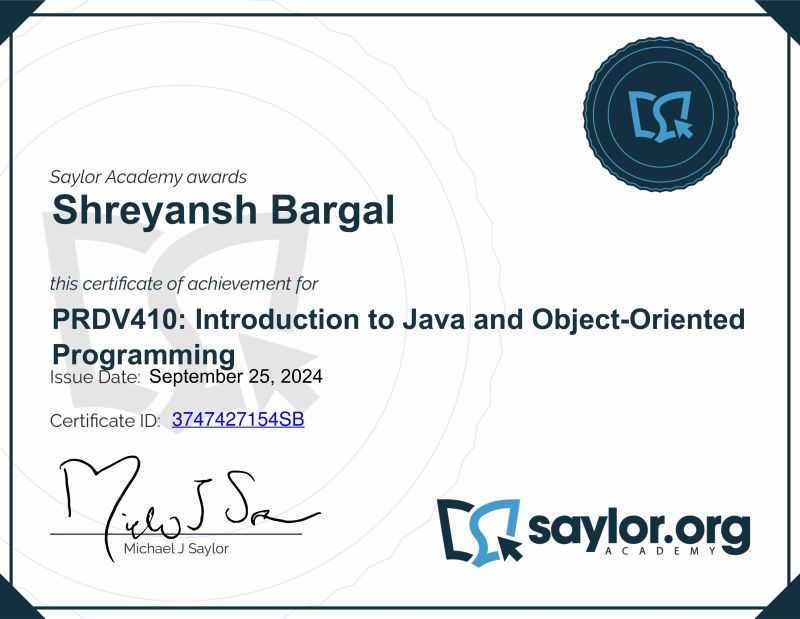 Shreyansh Bargal on LinkedIn: #lifelonglearning #codingjourney Shreyansh Bargal on LinkedIn: #lifelonglearning #codingjourney
