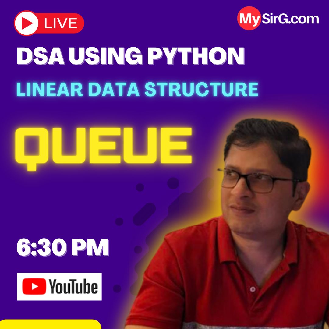 Saurabh Shukla on LinkedIn: Learn Paid course for FREE DSA using Python ... Saurabh Shukla on LinkedIn: Learn Paid course for FREE DSA using Python ...