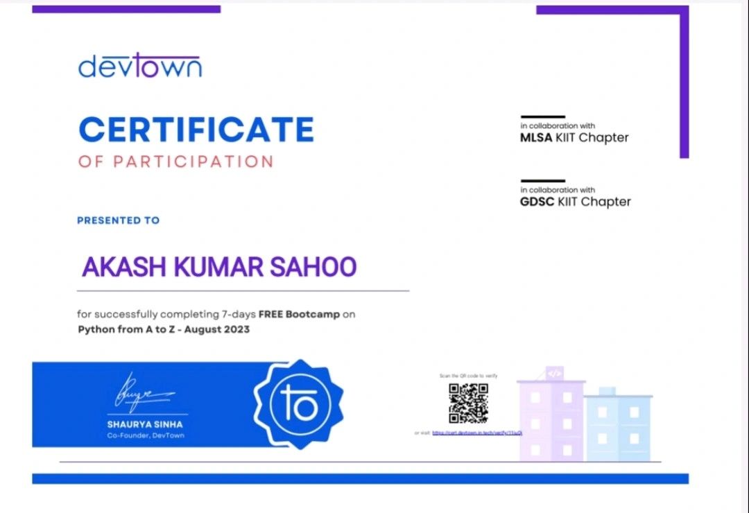 AKASH KUMAR SAHOO on LinkedIn: Hello ,Connections I'm also completed my ... AKASH KUMAR SAHOO on LinkedIn: Hello ,Connections I'm also completed my ...