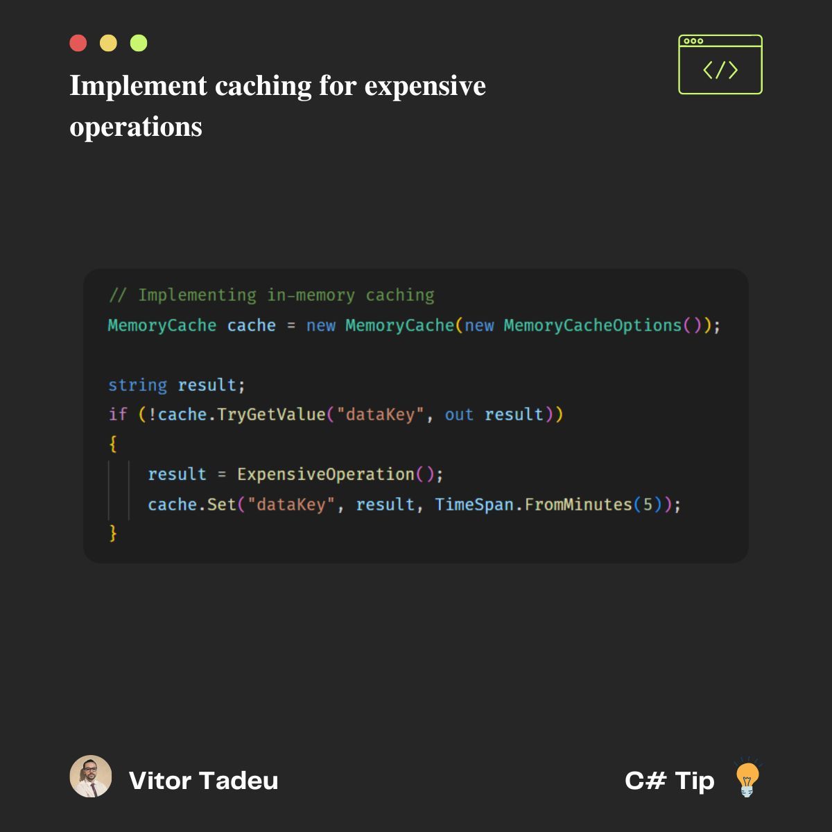 Vitor Tadeu on LinkedIn: #csharp #dotnet #performance #cleancode Vitor Tadeu on LinkedIn: #csharp #dotnet #performance #cleancode