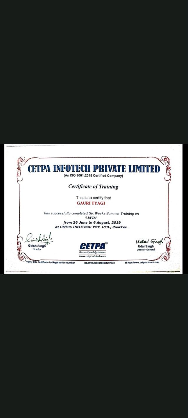 Gauri Tyagi on LinkedIn: #javaprogramming Gauri Tyagi on LinkedIn: #javaprogramming