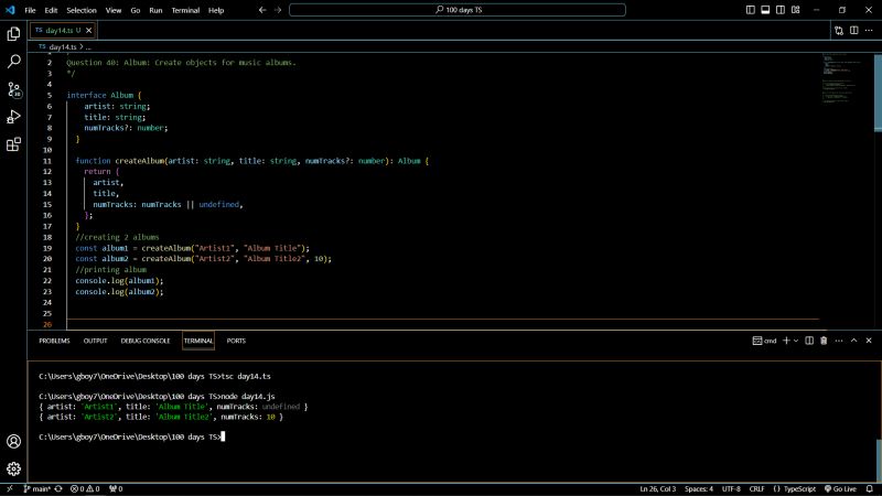 Hamza Ahmed on LinkedIn: #100daysofcodechallenge #coding #typescript # ... Hamza Ahmed on LinkedIn: #100daysofcodechallenge #coding #typescript # ...