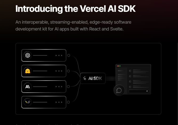 Yesterday Vercel announced Vercel AI SDK! | David Francisco Pozo Yesterday Vercel announced Vercel AI SDK! | David Francisco Pozo